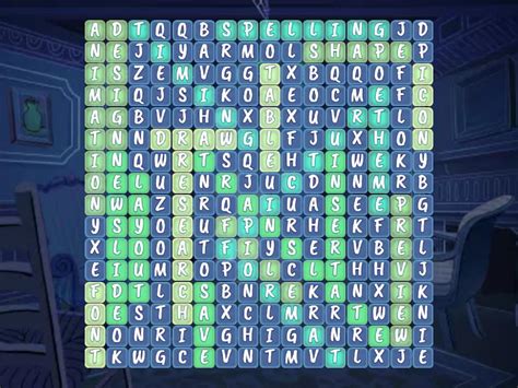 Submenu Pada Powerpoint Wordsearch