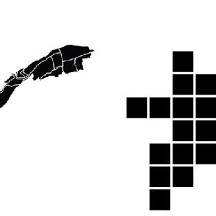 Division Of The Urban Fabric Through A Square Grid Download Scientific Diagram