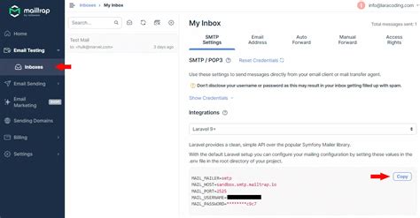 Using Mailtrap In Laravel For Email Testing