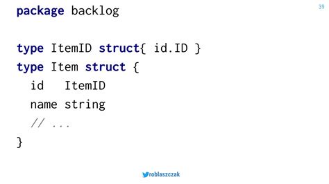 tactical ddd patterns in go ppt
