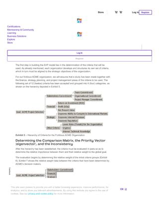 Analytical Hierarchy Process With Examples Pdf Business Business And Finance