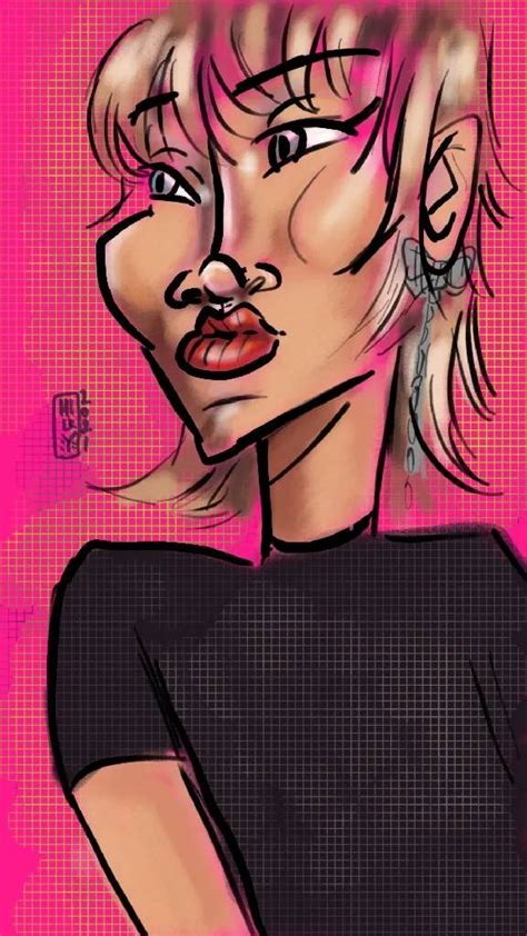 Miley Cyrus Caricature