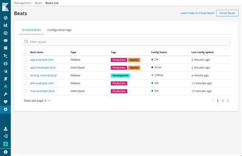 Introducing Beats Central Management In The Elastic Stack Elastic Blog