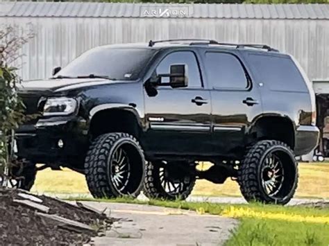 2010 Chevrolet Tahoe Wheel Offset Super Aggressive 3 5 Suspension