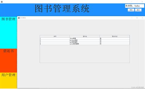 基于Java Swing mysql图书管理系统 优选源码 博客园