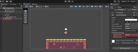unity横版2d游戏学习实例（02） sorting layer分层and添加角色and碰撞体和刚体 rkmao 博客园