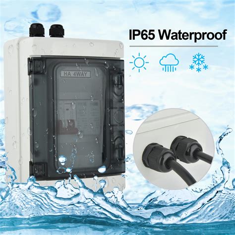 Solar DC Isolator Switch Circuit Breaker Pole A V V PV DC Isolator Switch IP