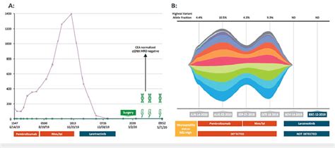 A Serial Cea And Tumor Informed Ctdna Mrd Testing In Our Patient With Download Scientific