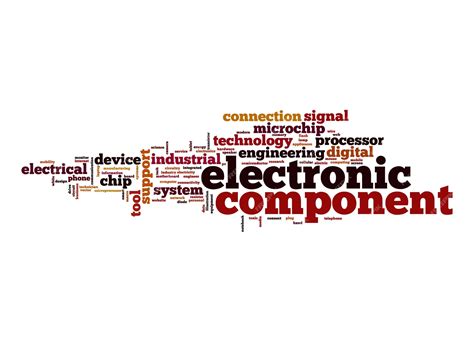 Premium Photo Electronic Component Word Cloud
