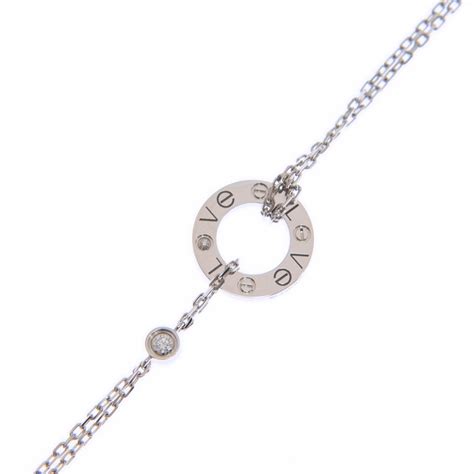 Double Chain Circle Diamond Love Bracelet Love And Hope Jewelry