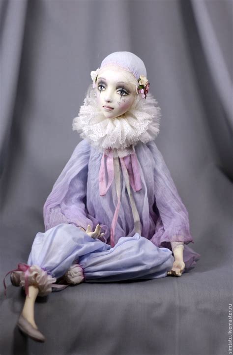 Подвижная кукла Пьеро | Art dolls handmade, Art dolls, Fantasy art dolls