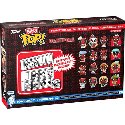 Deadpool Dinopool Funko Bitty Pop Mini Figure 4 Pack