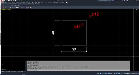 解決済み ssget autolisp の c を使用した時、選択の点pt1、pt2が表示画面外にあるとnilが返される