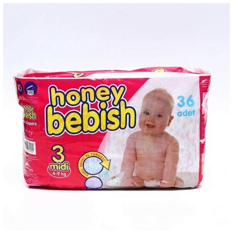Подгузники детские Bebish 3 Midi (4 - 9 kg), 36 шт — купить в интернет ...