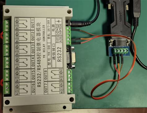 使用python和modbus协议控制yk 08继电器python控制plc继电器 Csdn博客