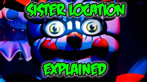 Sister Location Explained Fnaf5 Story Theory Youtube