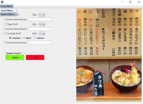 GitHub Aidan Le Beard Java Swing Food Ordering GUI Project A Sample Java Swing GUI App For