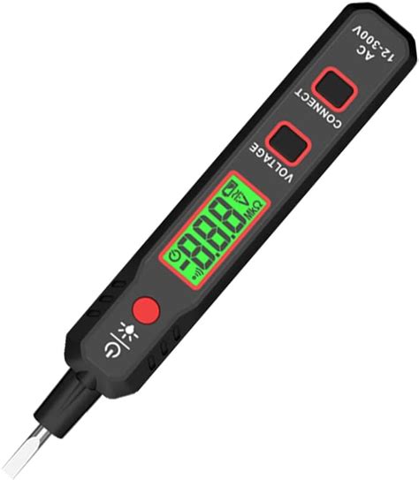 Voltage Tester Ac 12 300v Non Contact And Contact Voltage Detector Electrical Test Pen Wire