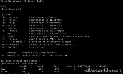 Linux 中查看内存情况和空间容量使用情况的命令linux查看存储空间命令 Csdn博客 Linux 中查看内存情况和空间容量使用情况的命令linux查看存储空间命令 Csdn博客