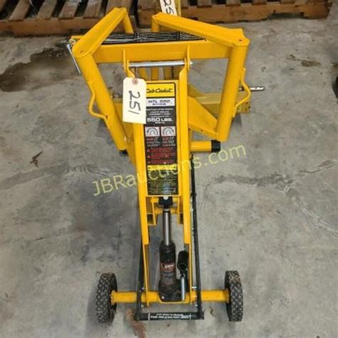 Cub Cadet Htl 550 Mower Jack Lift Live And Online Auctions On