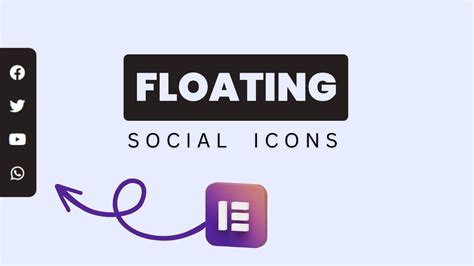 How To Create Floating Social Icons In Elementor Wordpress Elementor Tips And Tricks