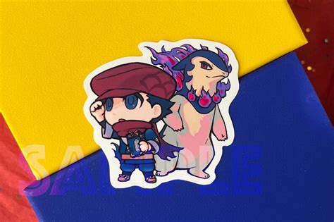 Volo Cogita Rei Akari Character And Partner Pokemon Etsy