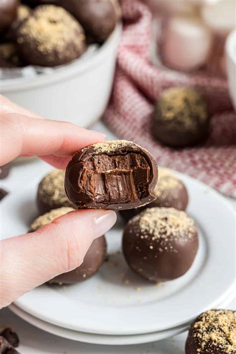 Easy Chocolate Truffles Recipe Shugary Sweets