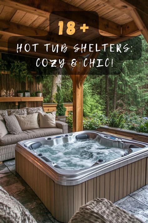 Explore Stylish Hot Tub Shelter Ideas Hot Tub Shelters Hot Tub Deck