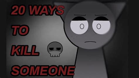 20 WAYS TO KILL SOMEONE (ANIMATION MEME) - YouTube