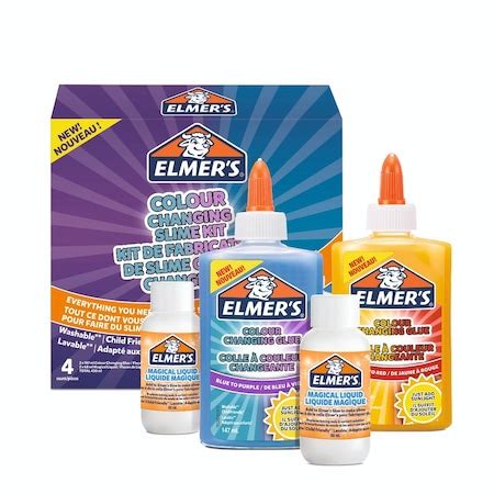 Комплект за слайм Elmers, променящи се цветове - eMAG.bg