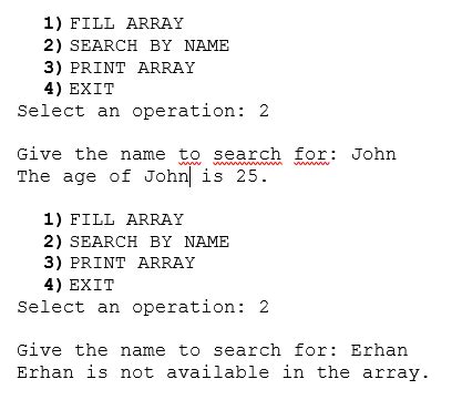 Arrays How To Search On Struct Char C Stack Overflow