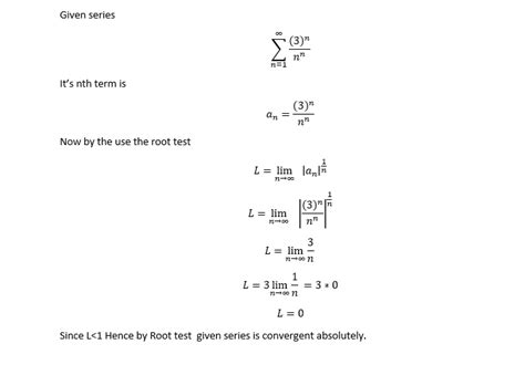 How To Apply Root Test Examples Proveiff Study