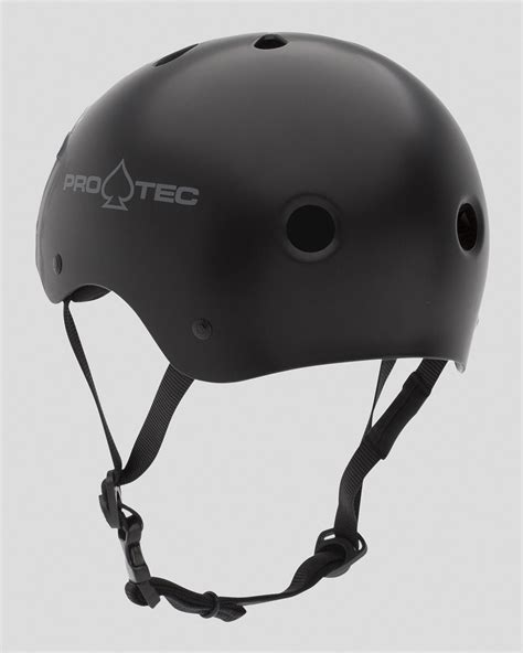 Shop Pro Tec Classic Skate Helmet In Matte Black Fast Shipping And Easy Returns City Beach