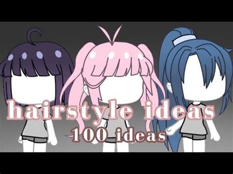 Gacha Life Hairstyle Ideas Youtube Anime Poses Reference Cute Cartoon Drawings Club