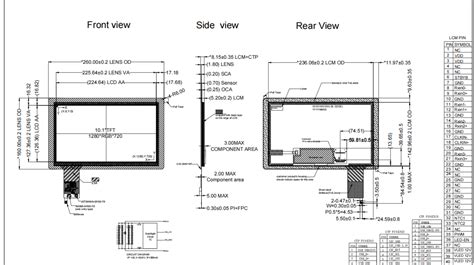 cdtech newly vehicle grade 10 1 1280 720 series lcd with 12v