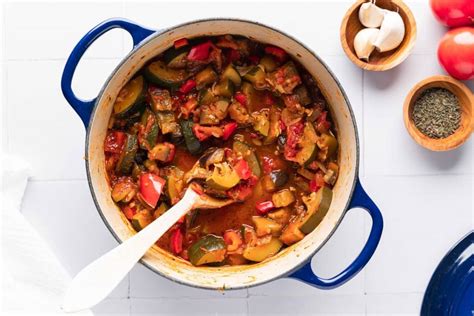 Ratatouille Traditional Recipe La Cuisine De Géraldine