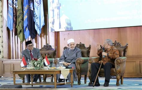 Grand Syekh Al Azhar Mau Salaman Dengan Megawati Dan Najwa Shihab Prof