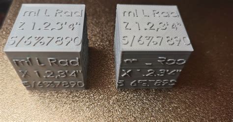 Small Letter Print Test Cube By Wackywary Download Free Stl Model