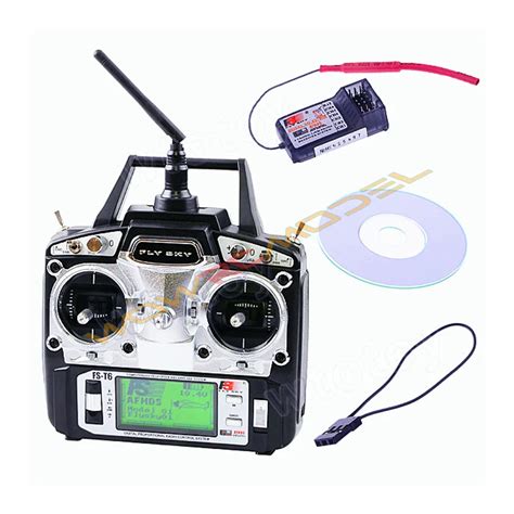 Flysky Fs T6 Fs T6 6ch 24g W Lcd Screen Transmitter Fs R6b Receiver