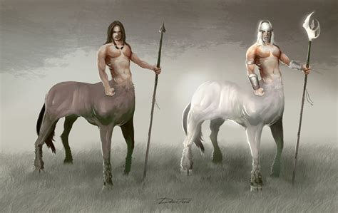 Artstation Centaur And Centaur Captain