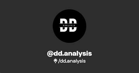 Ddanalysis Twitter Instagram Tiktok Linktree