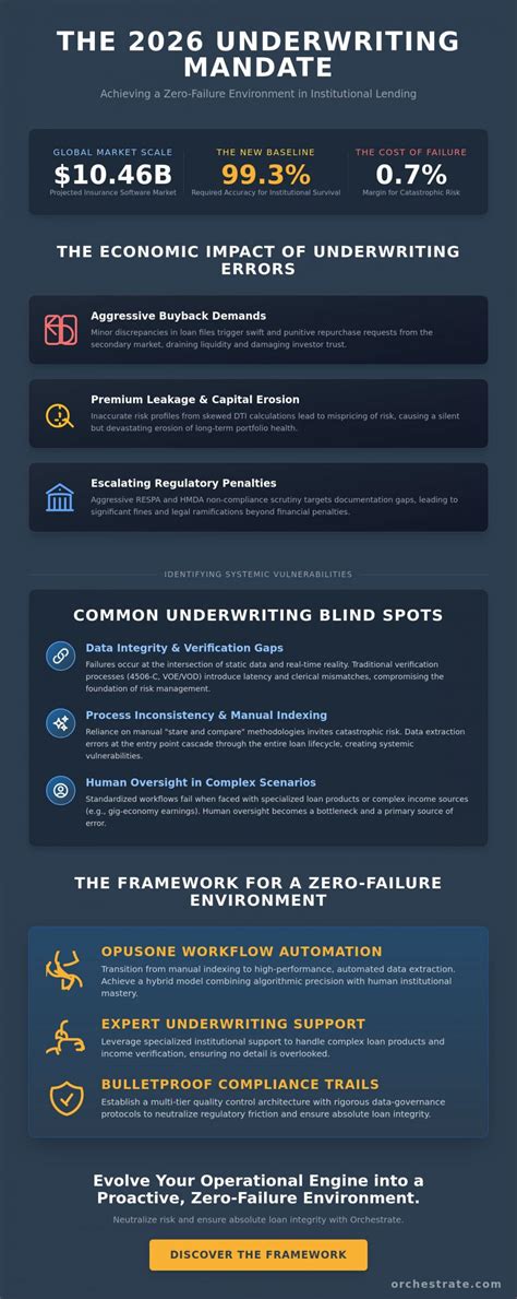 Reducing Underwriting Errors Institutional Best Practices For 2026