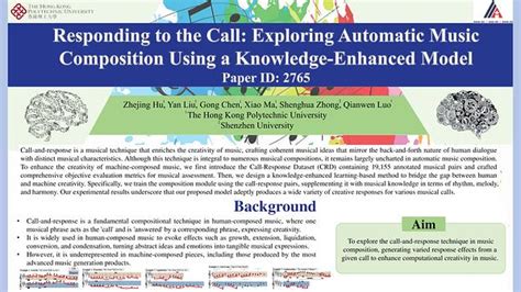 Responding To The Call Exploring Automatic Music Composition Using A Knowledge Enhanced Model
