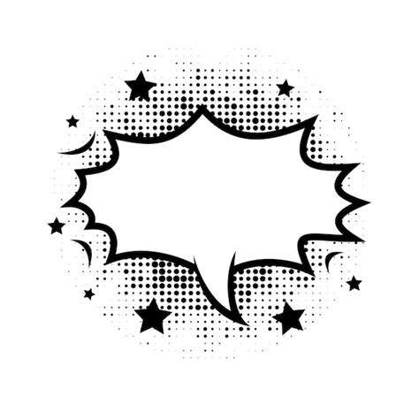 Comic Bubbles Element Isolated Free Psd