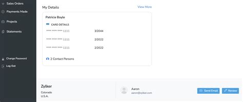 Customer Portal Functions Help Zoho Subscriptions