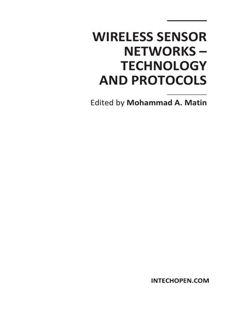 wireless sensor networks pdf wireless sensor network computer network