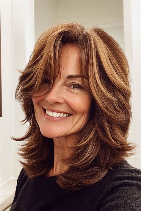 21 Stunning Shaggy Hairstyles For Women Over 50 In 2025 Creativebooster
