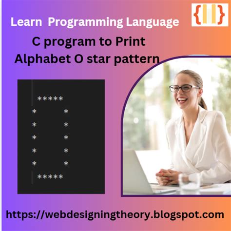 Learn Programming Language C Program To Print Alphabet O Star Pattern