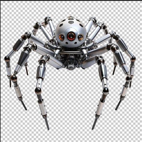 Big Spider Alien Robot In The Sky With And Modern Surrealism People Generative Ai Premium Ai