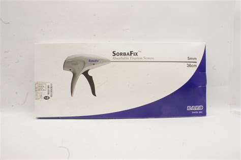 Bard 0113115 Sorbafix Absorbable Fixation System 5mm X 36cm 15 X